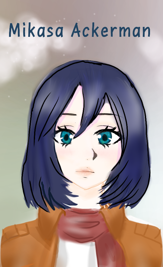 Mikasa Ackerman (Shingeki no kyogin) - ibisPaint