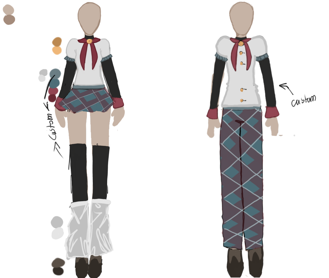 Yansim Uniform Design - ibisPaint