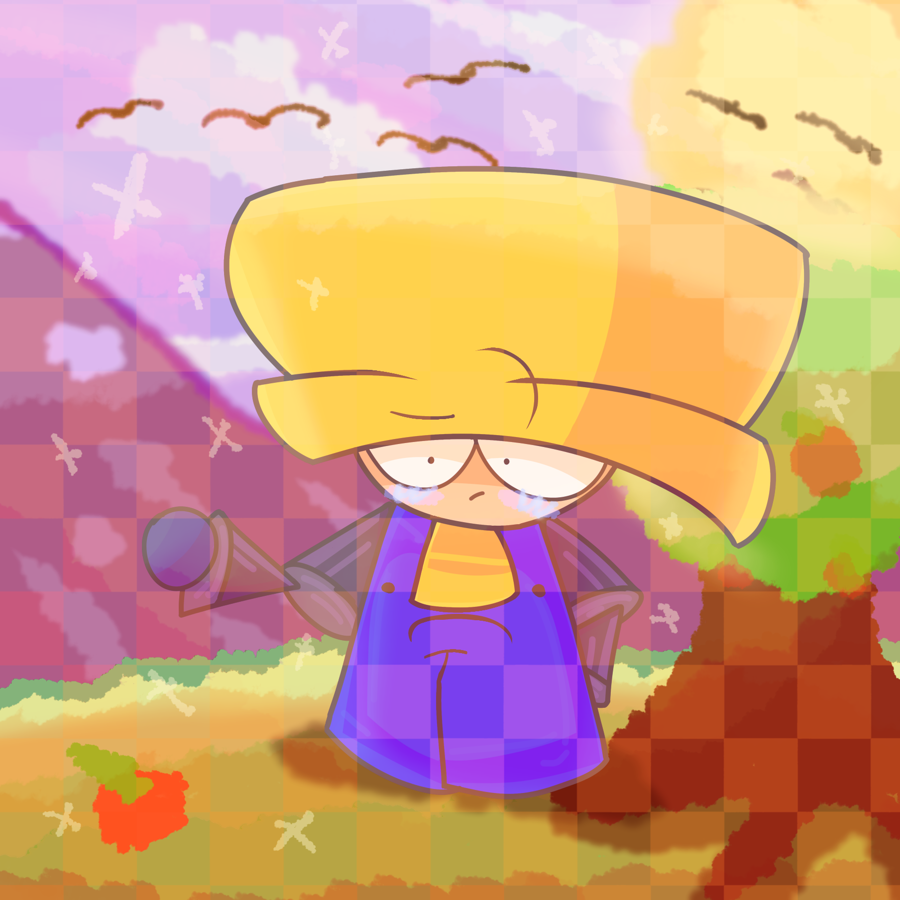 Making my fnf bambi oc - ibisPaint