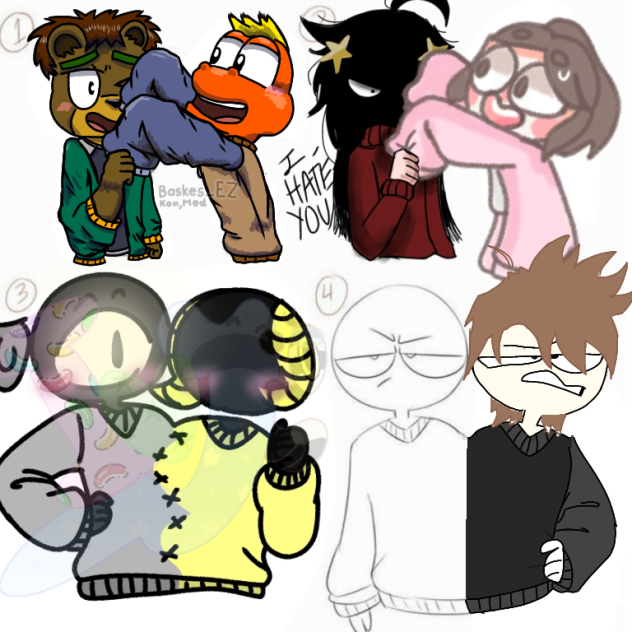 Sweaters collab - ibisPaint