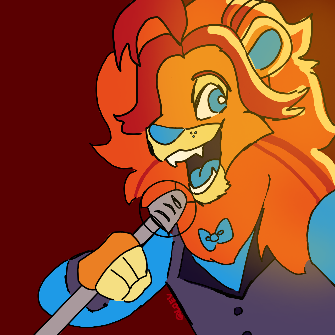 “Lloydford L Lion!!” - ibisPaint