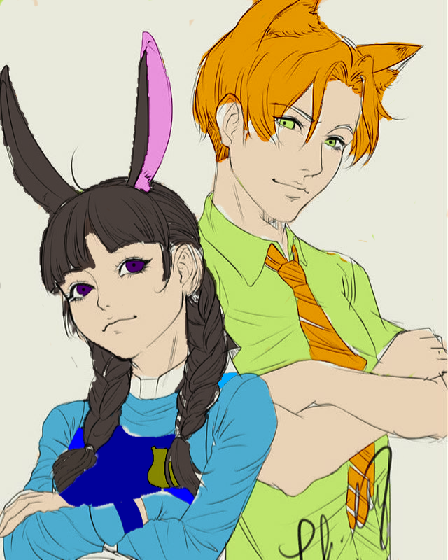 Judy Hoops x nick - ibisPaint