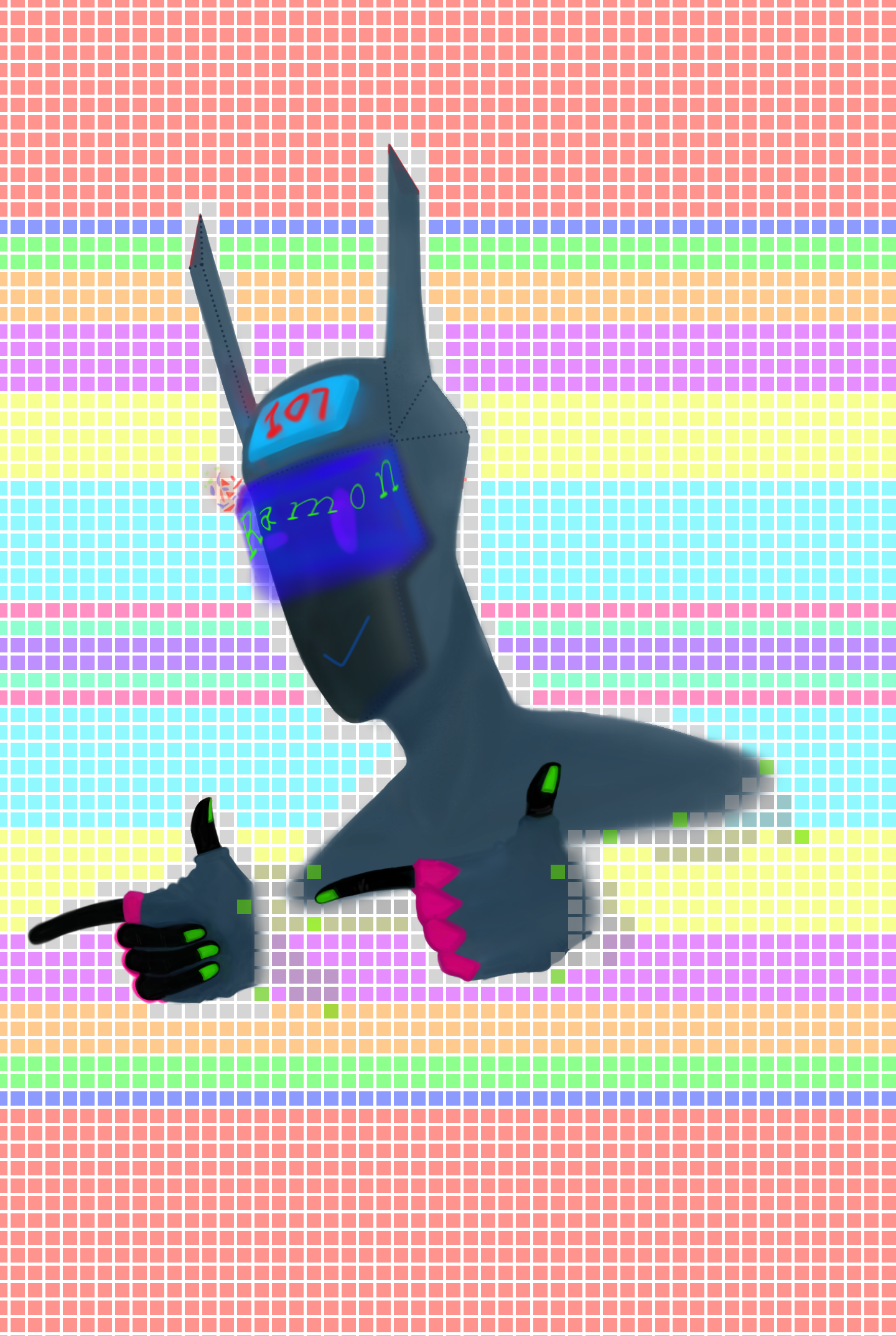 Robô Ramon - ibisPaint