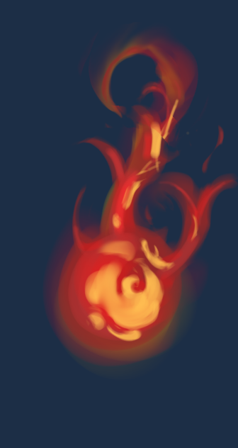 Fire Orb - ibisPaint