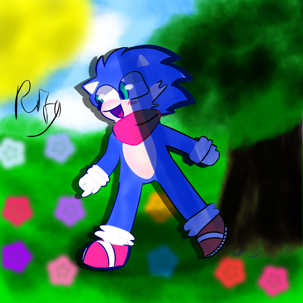 Sonic☆•° - ibisPaint