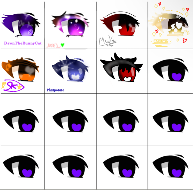 Redrawn eye collab ! - ibisPaint