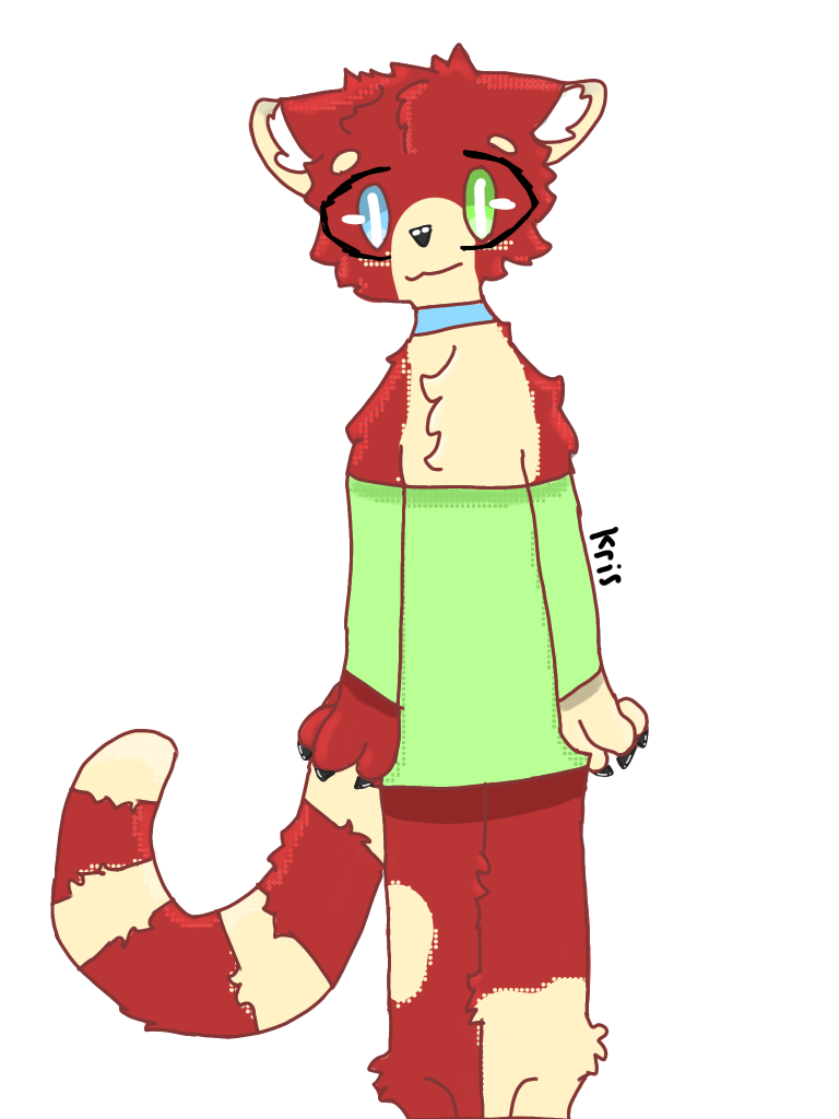 Red panda! - ibisPaint