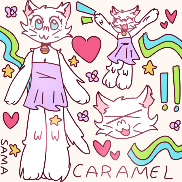 First time making a furry oc 🐈 - ibisPaint