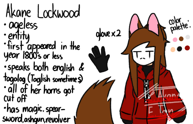 Akane Ref Sheet - ibisPaint