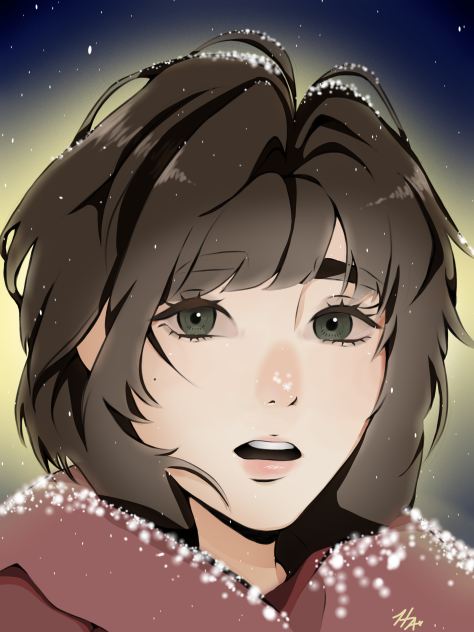 like a lost snow - ibisPaint