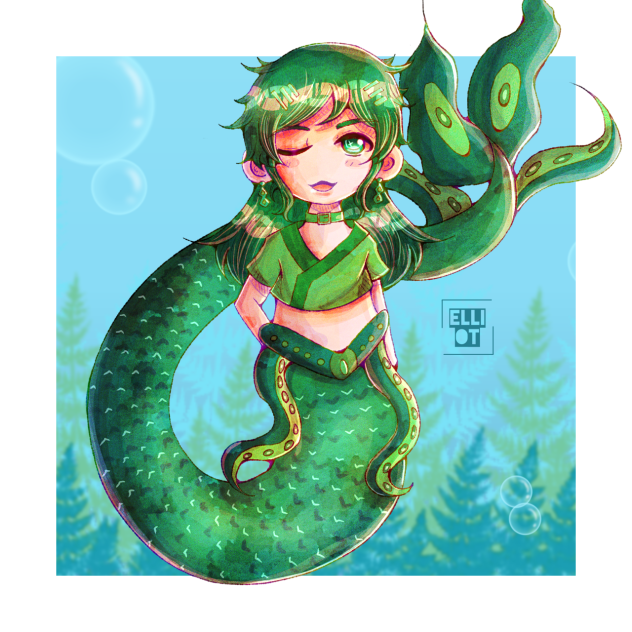 🦭 MERMAY - Day 10 🦭 - ibisPaint