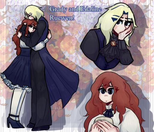 Grady and Edaline Ruewen! - ibisPaint