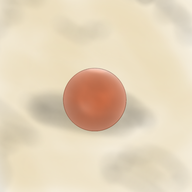 Ball in the sandpit - ibisPaint