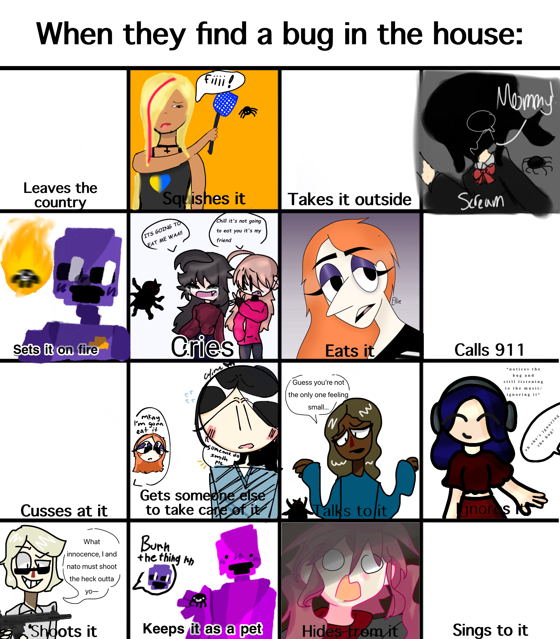 spider collab - ibisPaint