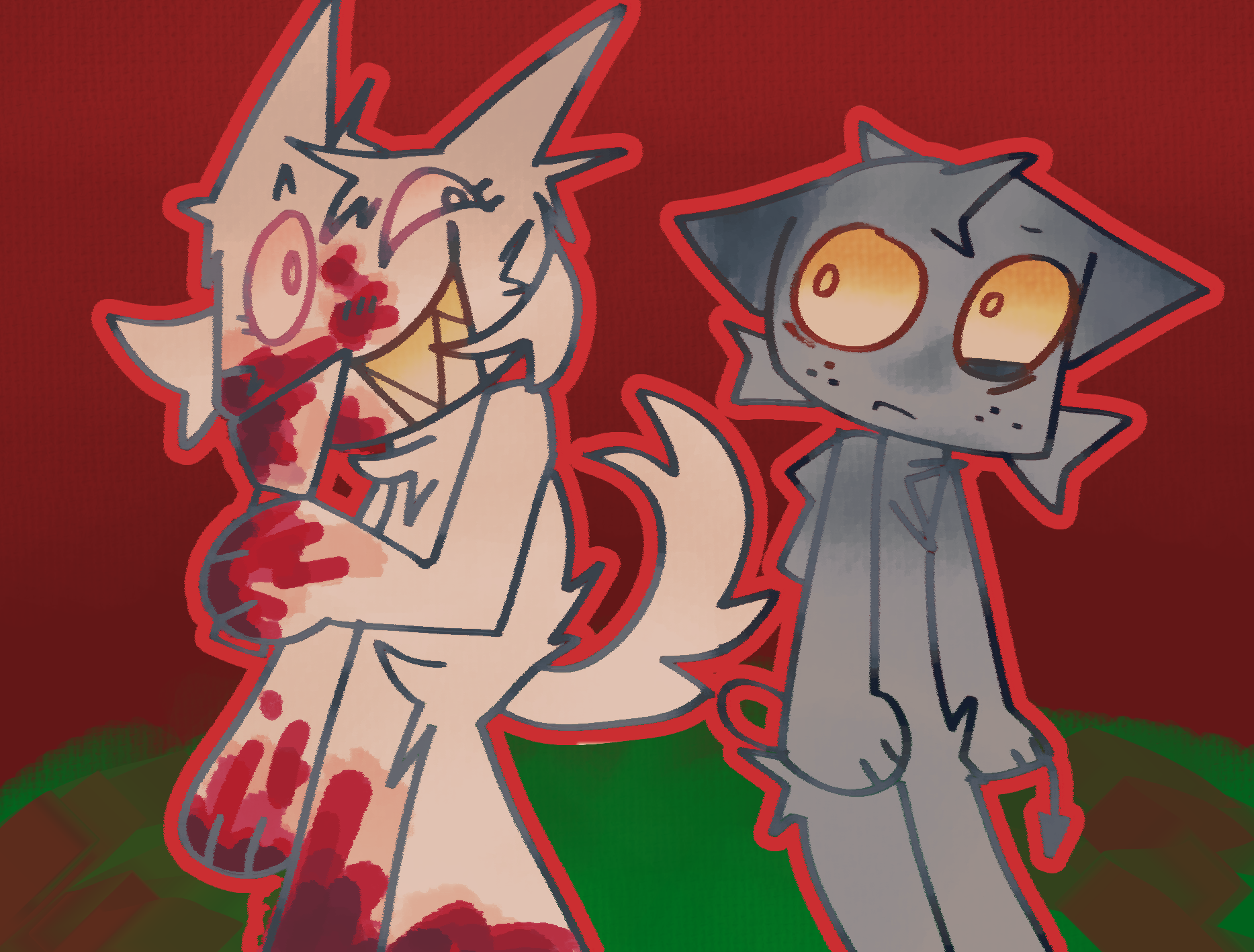 Wenda and Gray - ibisPaint