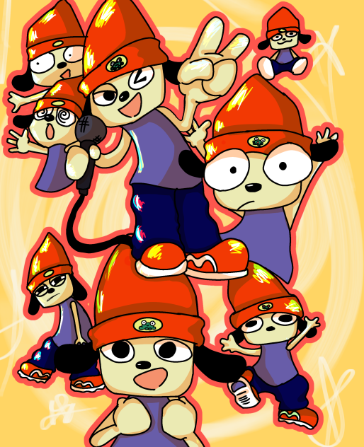 Parappra the rapper - ibisPaint