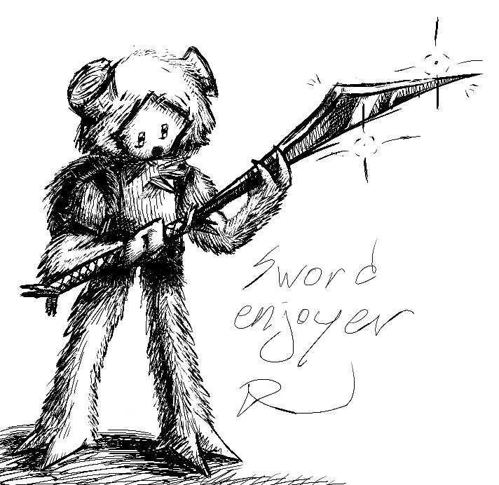 Sword enjoyer indeed - ibisPaint