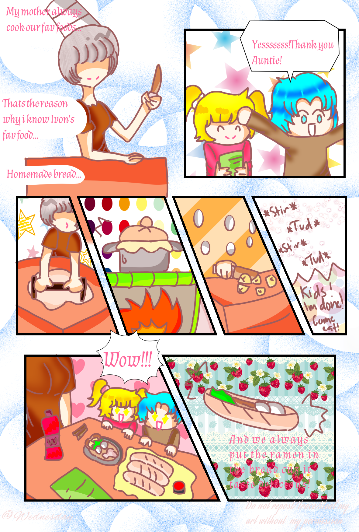 The past-Jinah and Ivon back story - ibisPaint