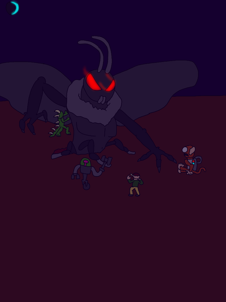 survival exodus boss the moth man - ibisPaint