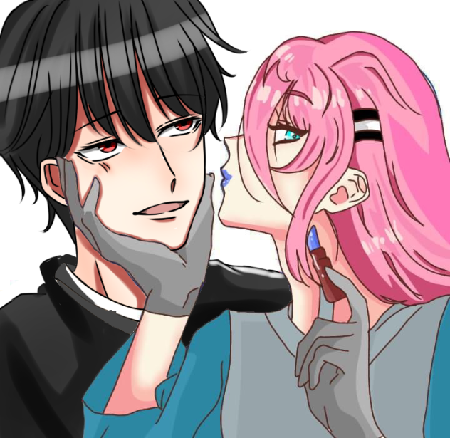 umm a pretty boi and a pretty girl - ibisPaint