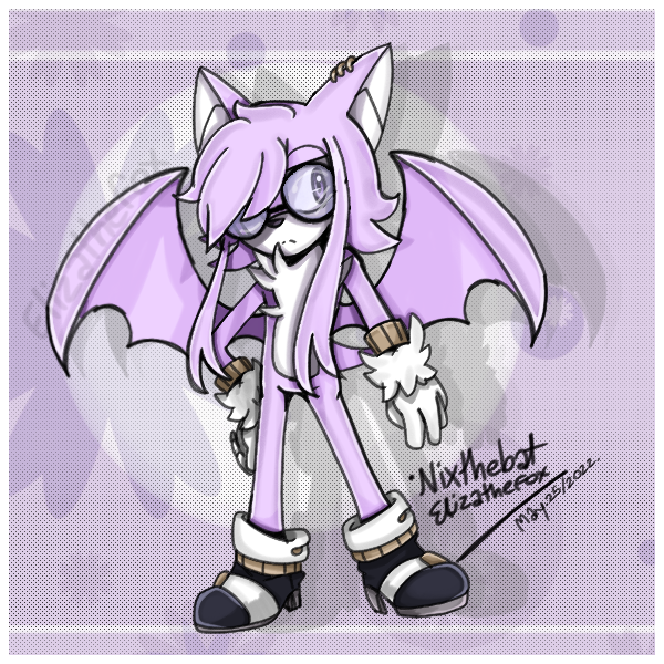 Xi the bat[speed paint][oc] - ibisPaint