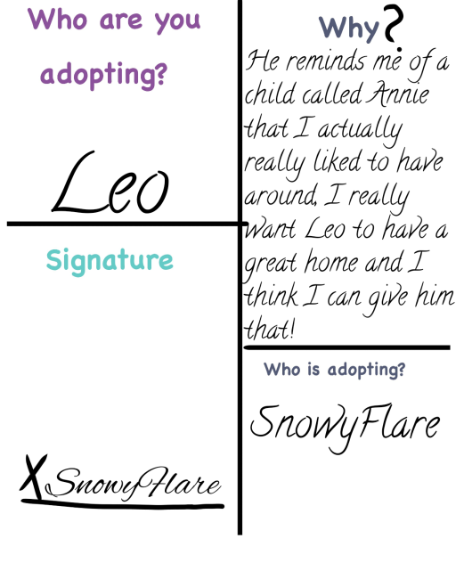 Adoption forms - ibisPaint