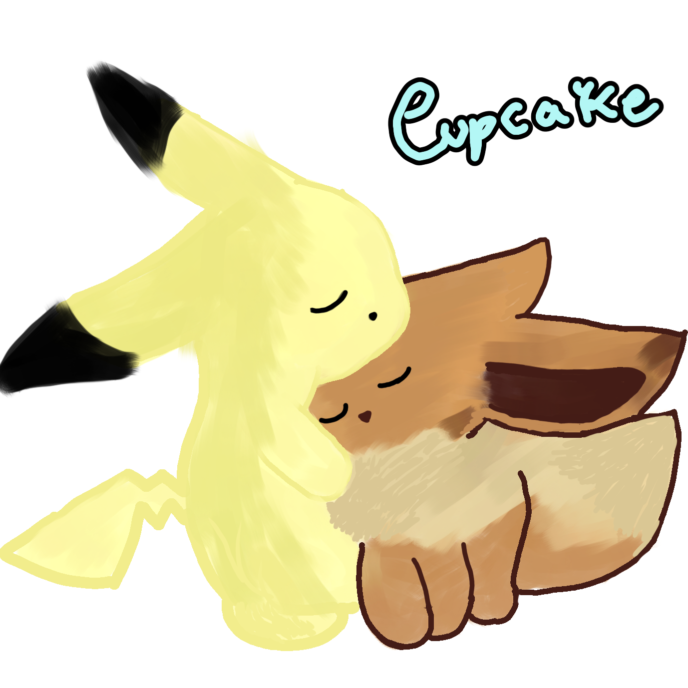 Pickachu•Eevee - ibisPaint