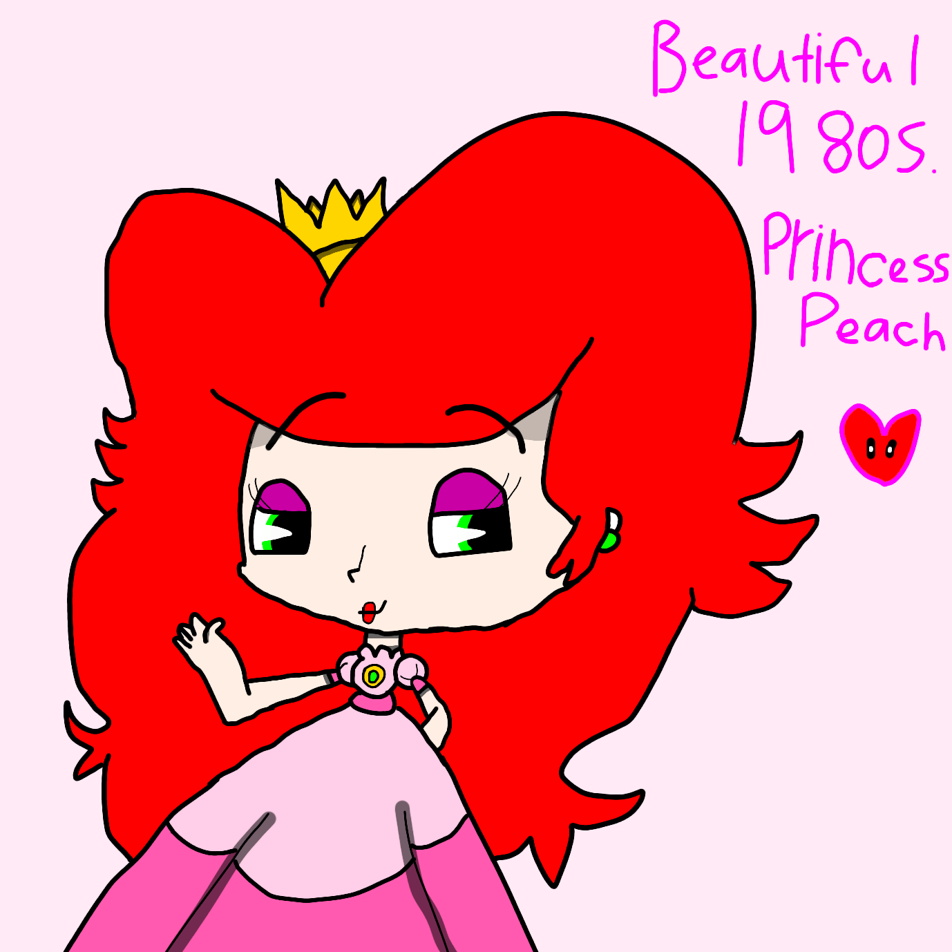 SMBSS Princess Peach - ibisPaint