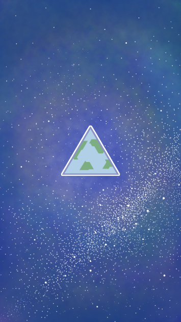 Triangle earth - ibisPaint