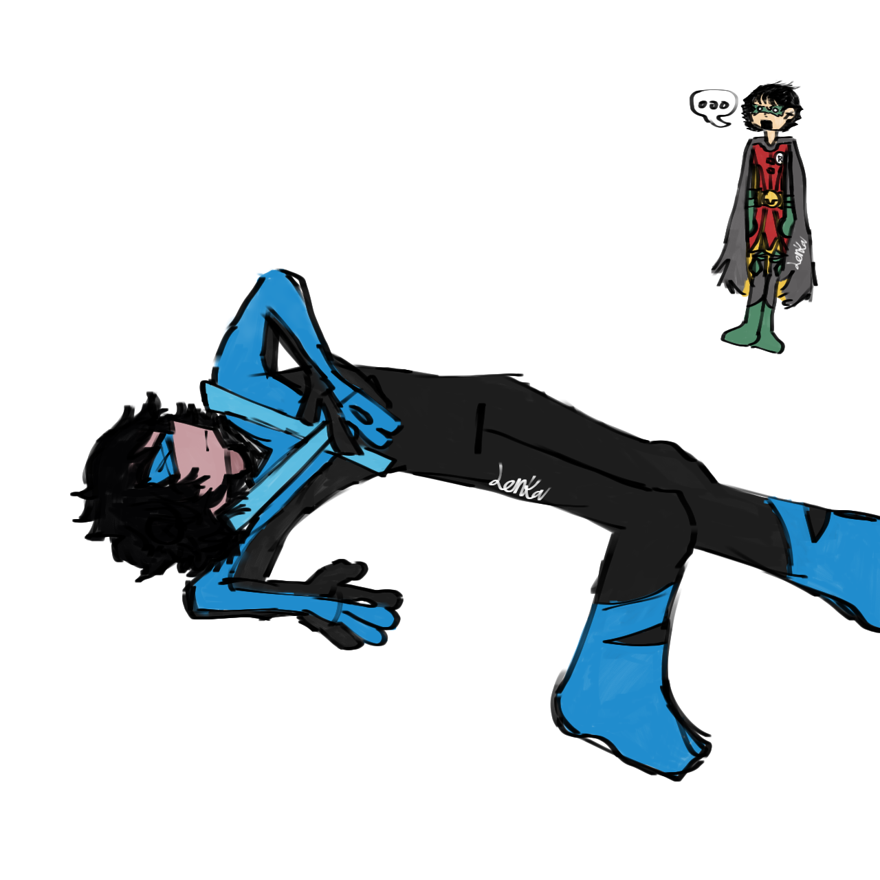 pov nightwing - ibisPaint