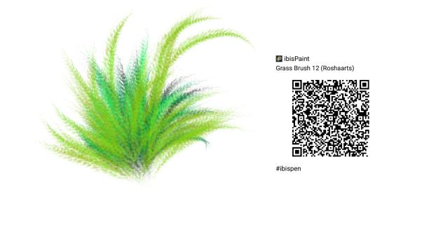 grass brush - ibisPaint