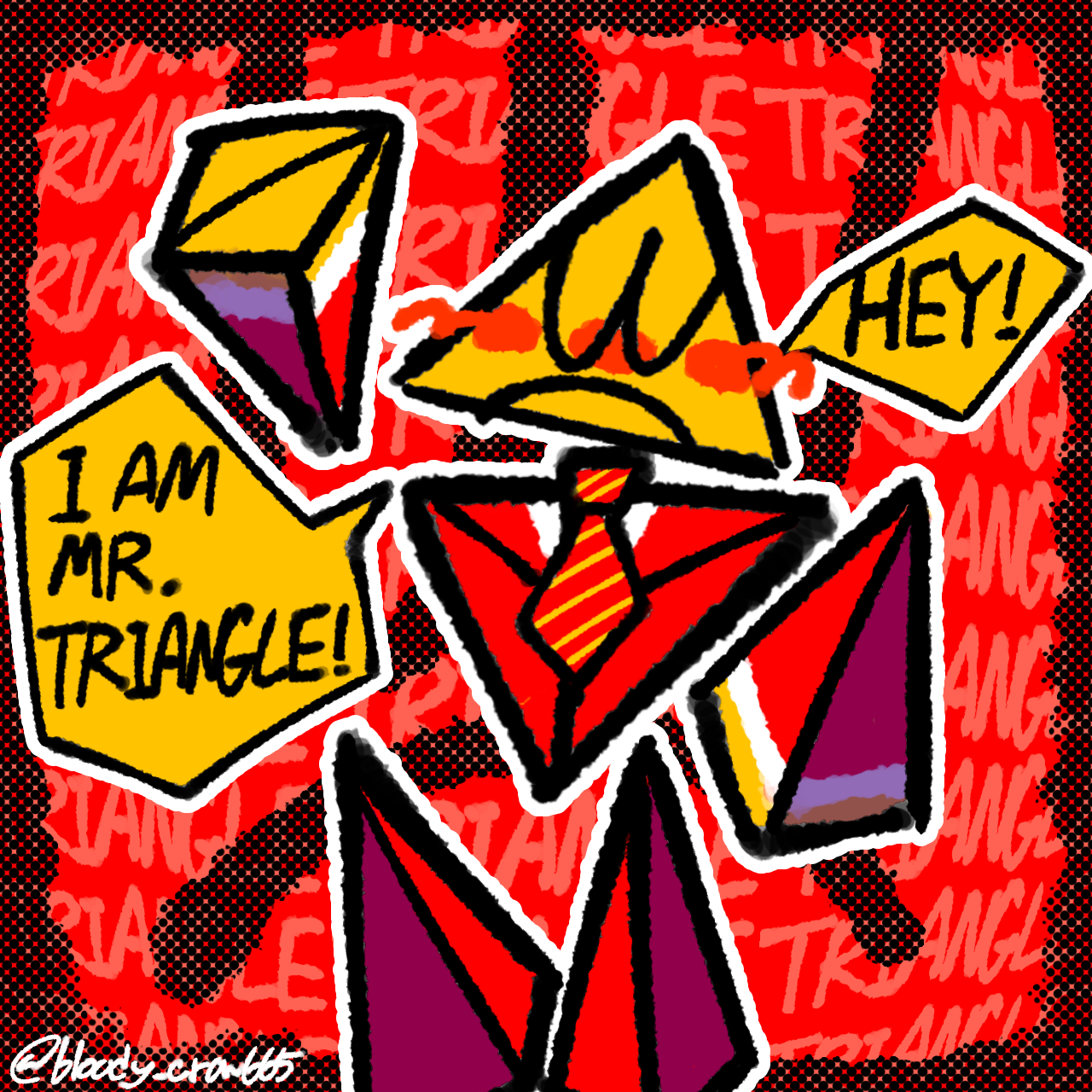 This Is Mr. Triangle! - ibisPaint