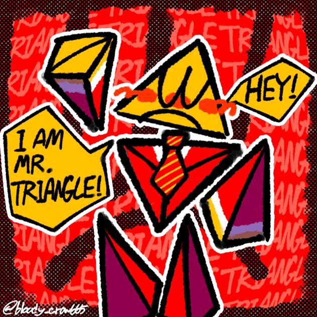 This Is Mr. Triangle! - ibisPaint