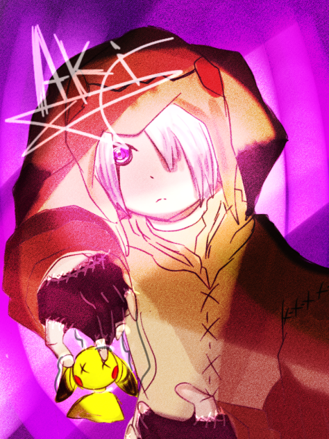 Human mimikyu - ibisPaint