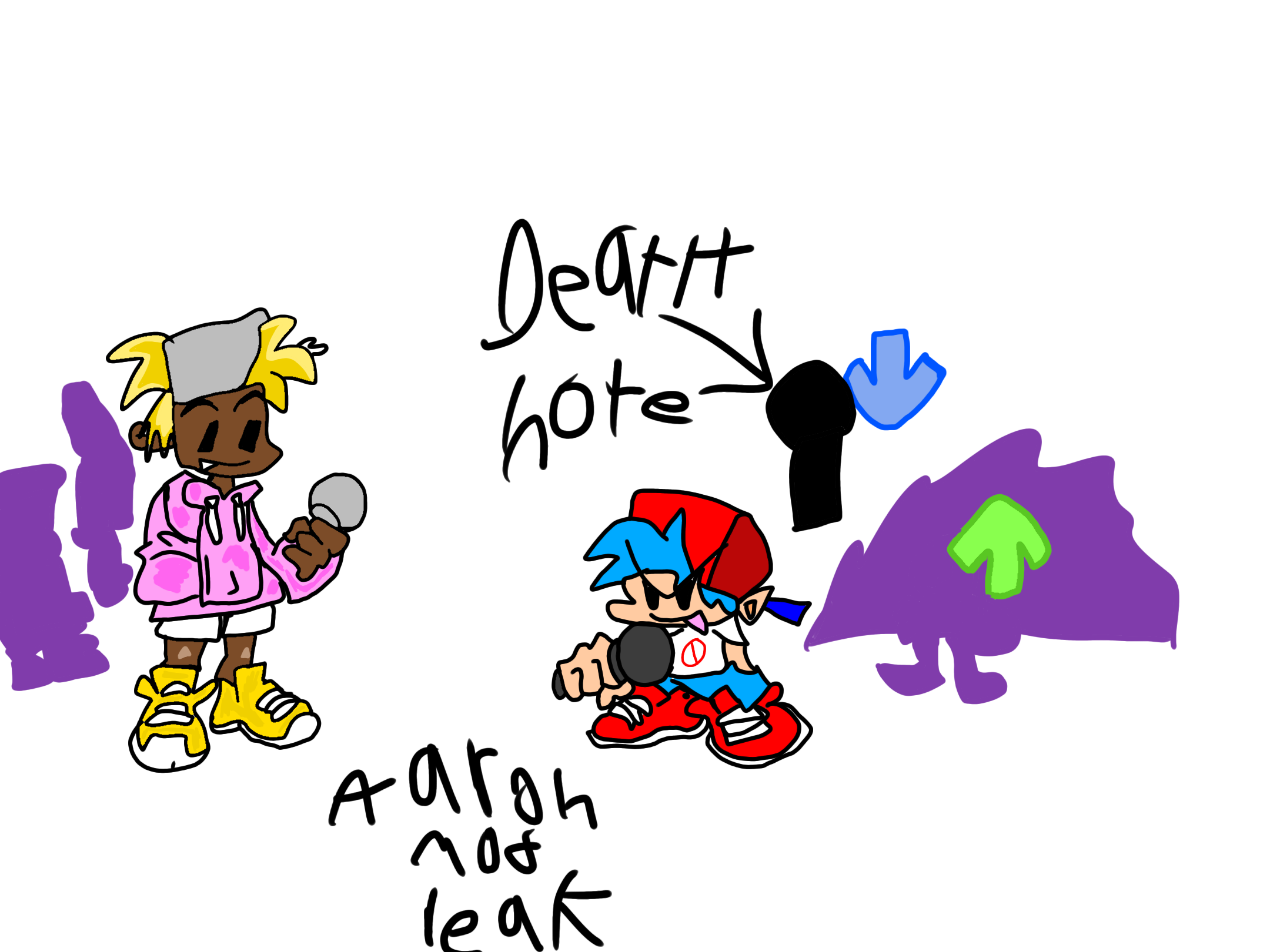 Aarongaming fnf mid leak - ibisPaint