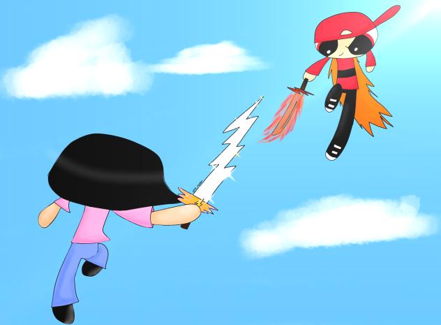 [OLD] me vs brick - ibisPaint