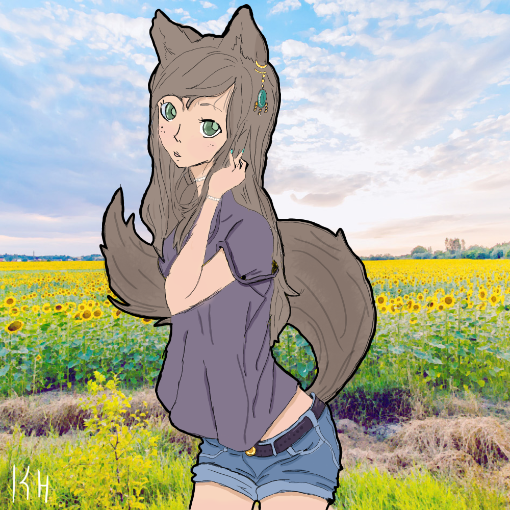 Bella the Wolf - ibisPaint