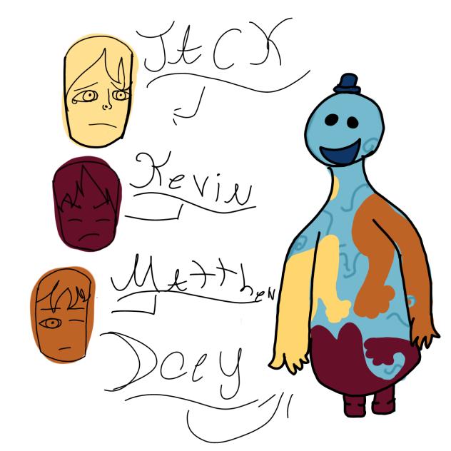 Doey Jack Kevin and Matthew - ibisPaint