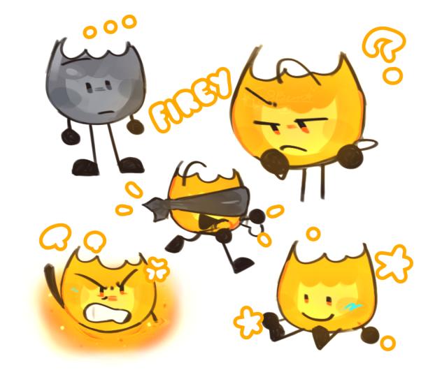 Firey doodles ._. - ibisPaint