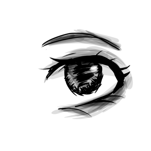 Low quality eye - ibisPaint