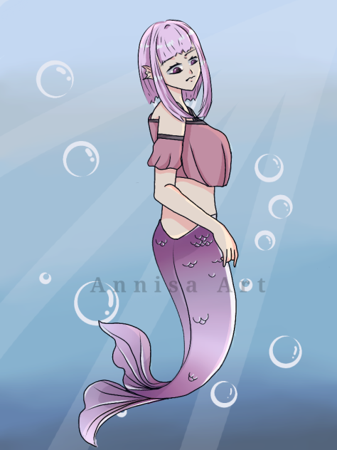 mermaid - ibisPaint