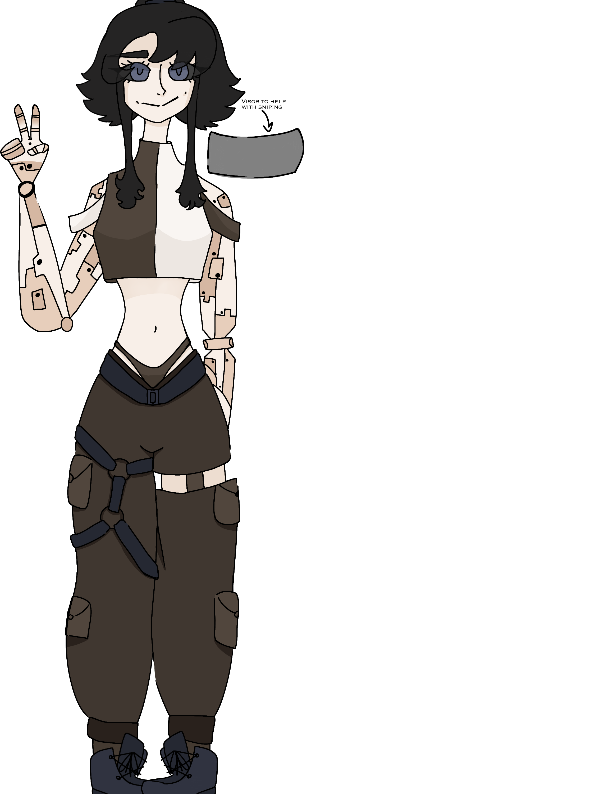 Original drawing for Jackie - ibisPaint