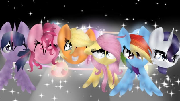 MLP mane six speedpaint part 3 Final - ibisPaint