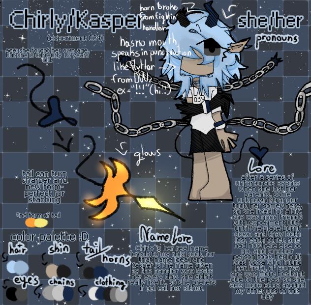 experiment 034, Chirly, Kasper CS! - ibisPaint