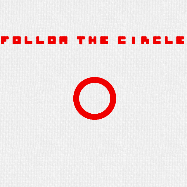 follow the circle - ibisPaint