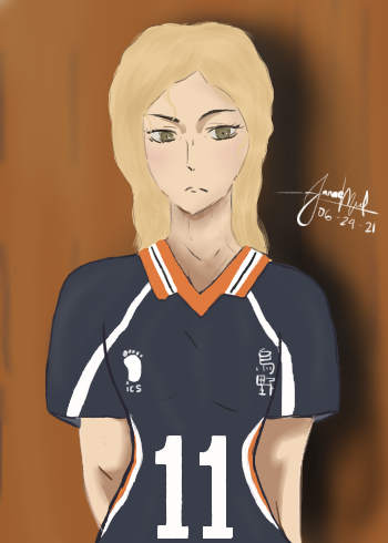 Tsukishima Kei (girl ver.) - ibisPaint