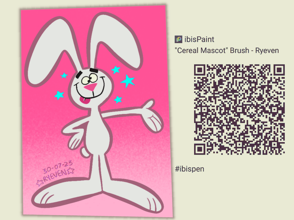 Cereal Mascot Brush - Ryeven - ibisPaint