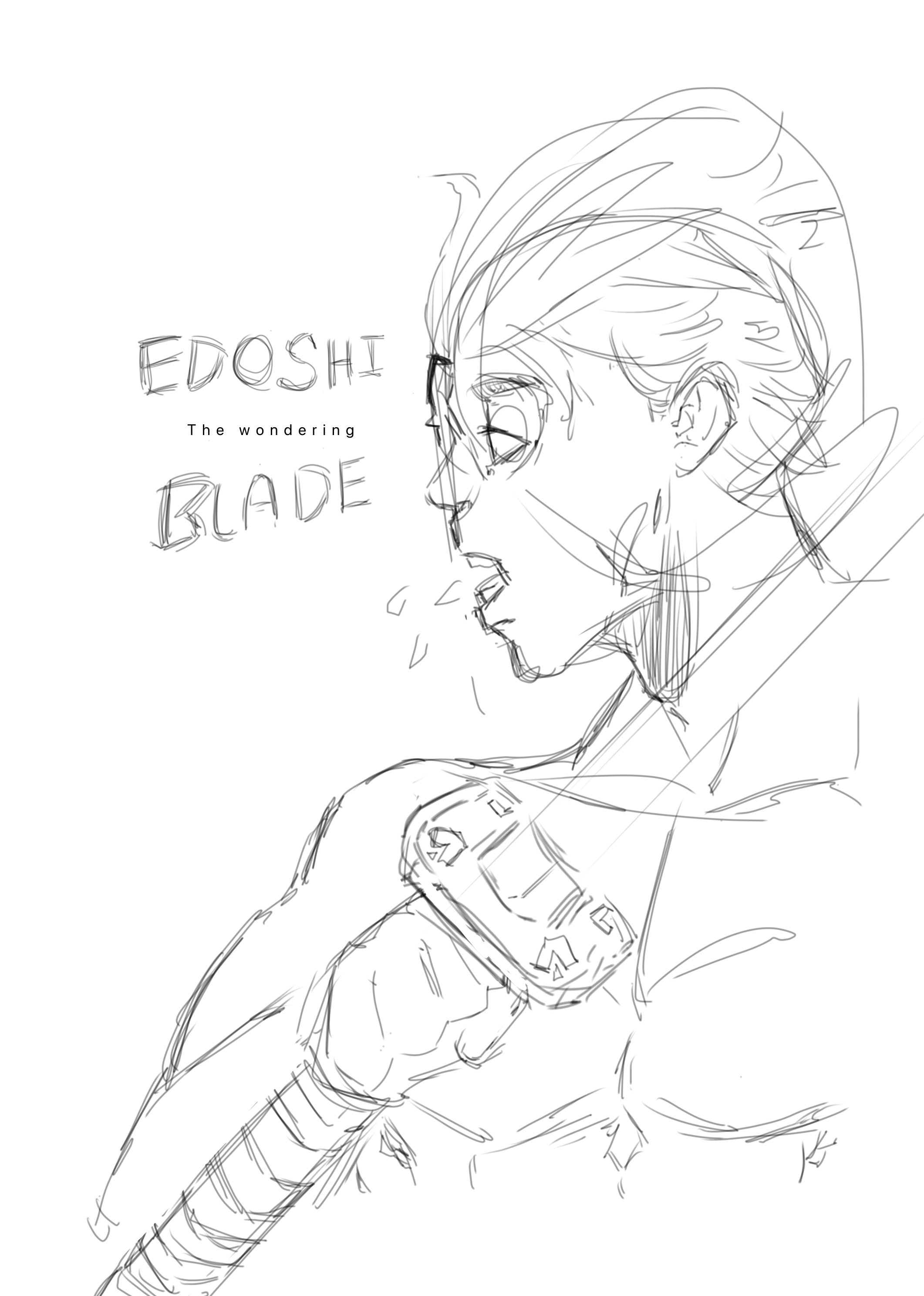 Edoshi the wondering blade - ibisPaint