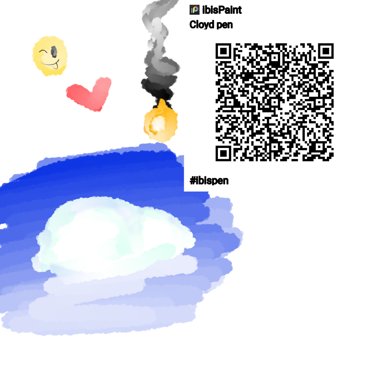 Cloud pen - ibisPaint