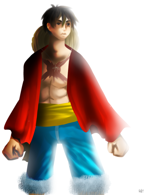 18_1_2021_Monkey D Luffy - ibisPaint